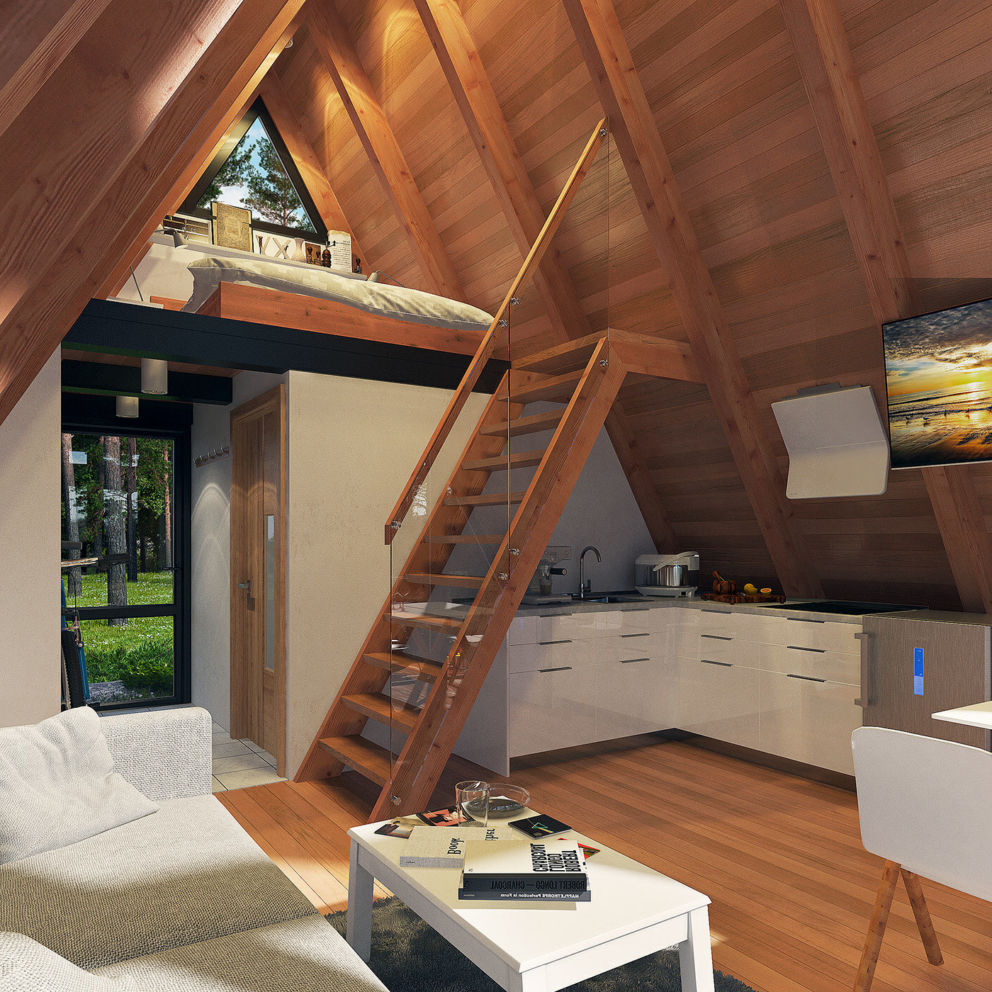 A-FRAME HOUSE - БУДИНОК ШАЛАШ - від 750 € м2 - КОЛЕО