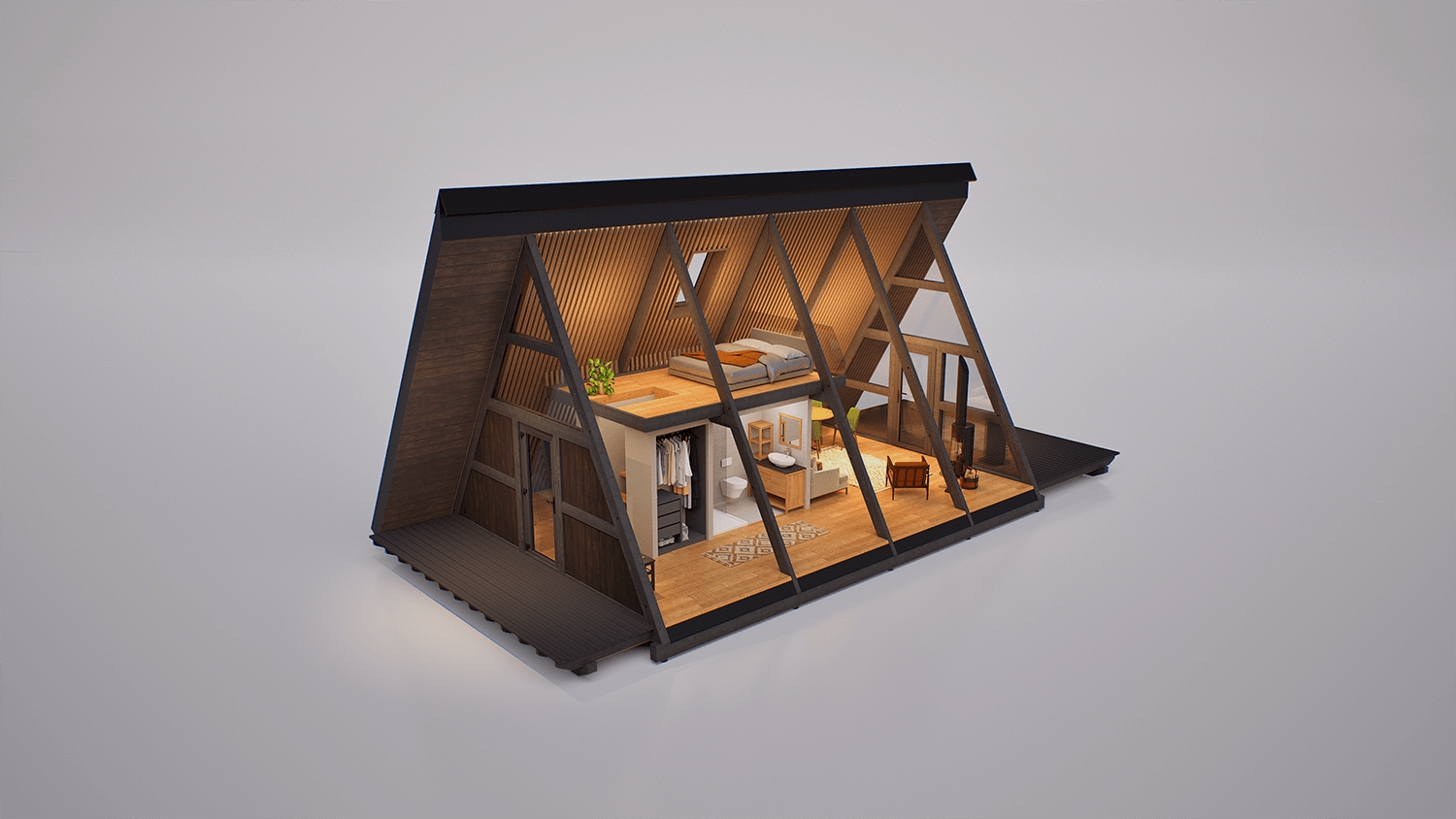 А-ФРЕЙМ БУДИНОК - ДІМ ШАЛАШ - від 750 € м2 - КОЛЕО